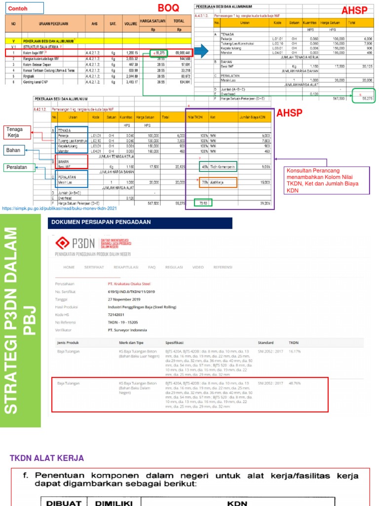 Contoh Perhitungan TKDN | PDF