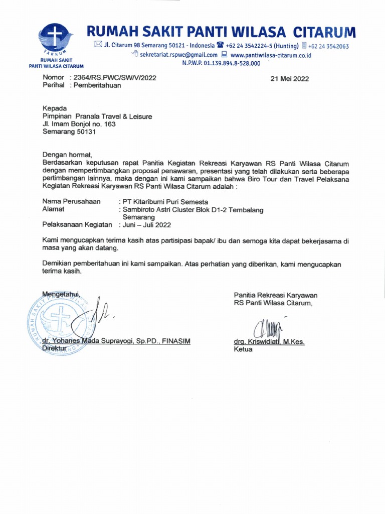 Pranala Travel Leisure | PDF