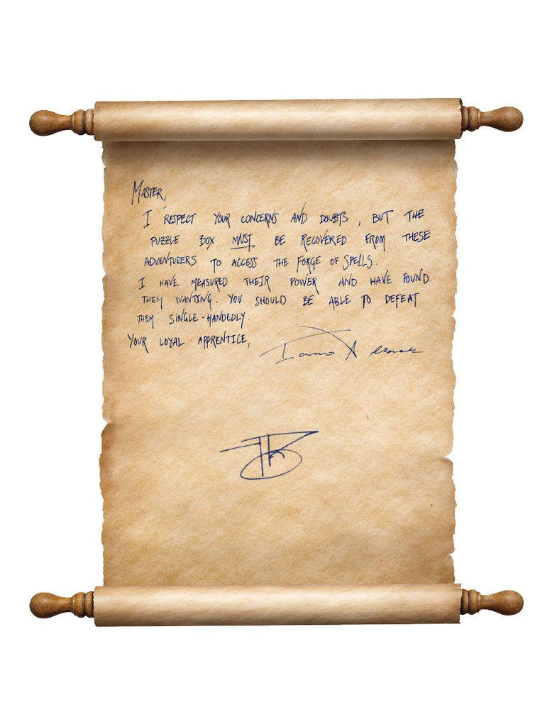 LMOP Alternate Villain Handouts Iarno | PDF