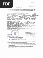 Appendix II Obc Format | PDF | Government | Government Of India