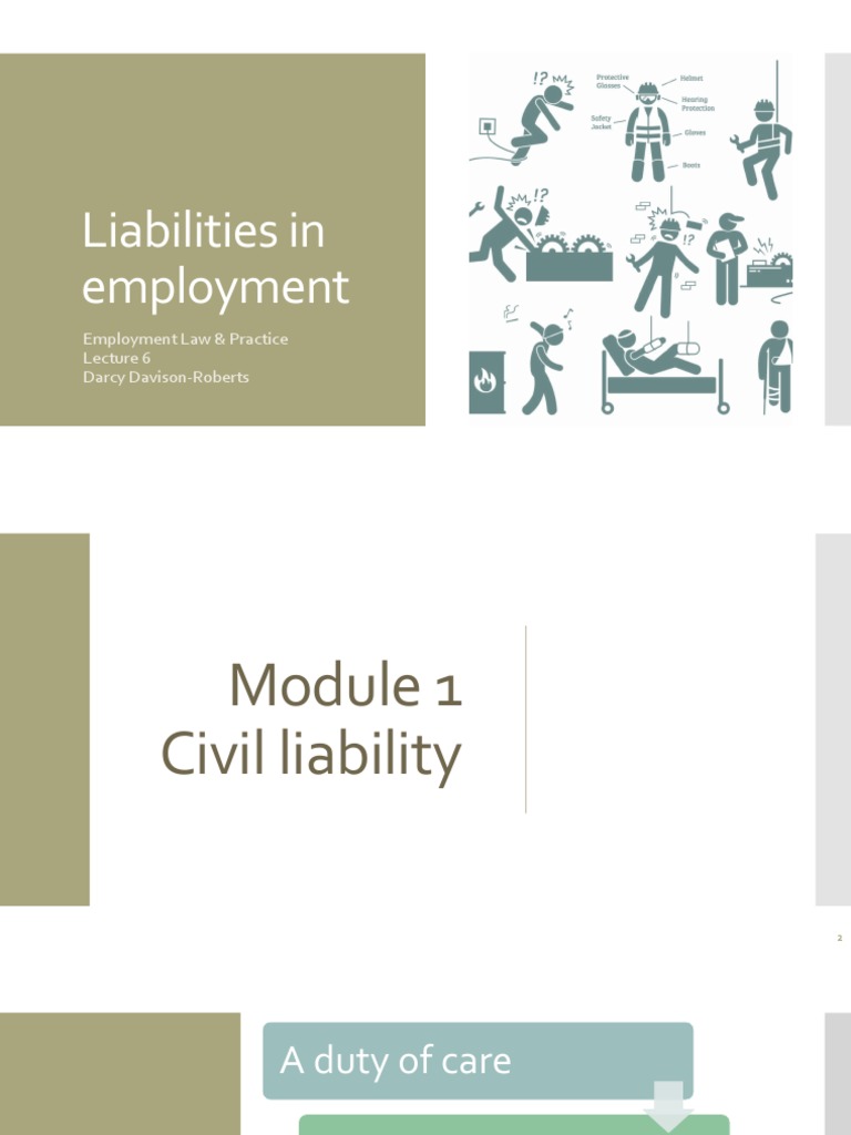 Module 1 Civil Liability | PDF
