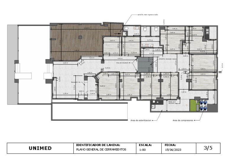 Tipos de Cotas en Plano Arquitectonico | PDF