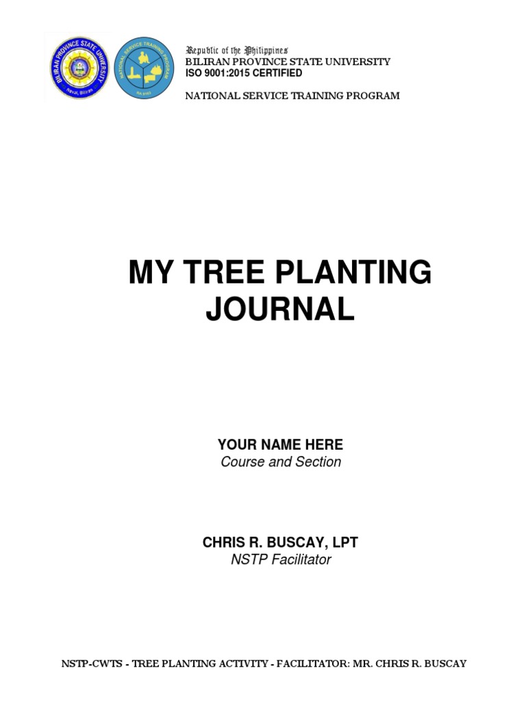 NSTP-CWTS Tree Planting Journal | PDF