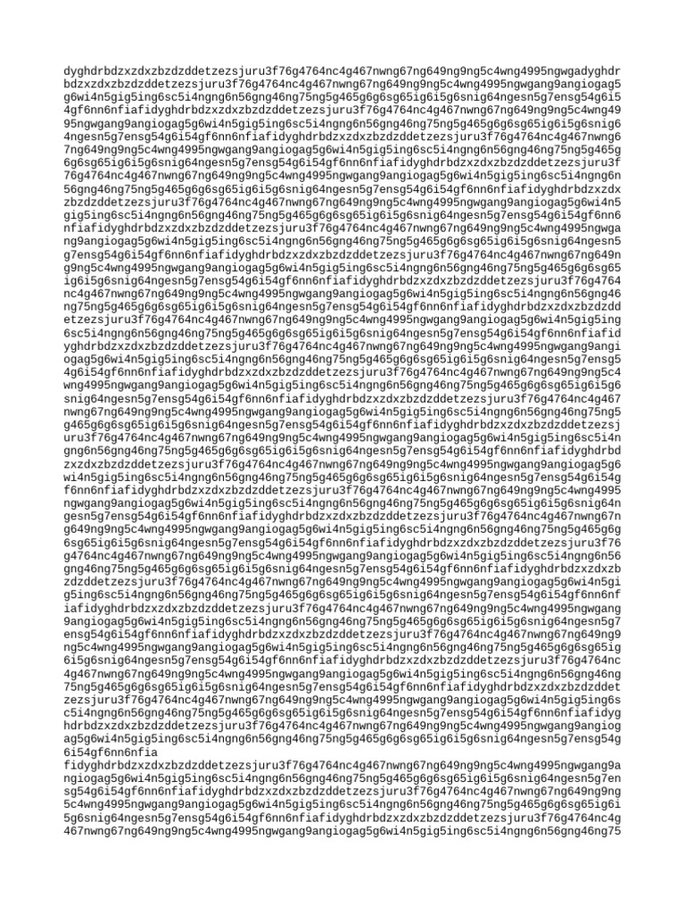 Unique Data String Analysis | PDF