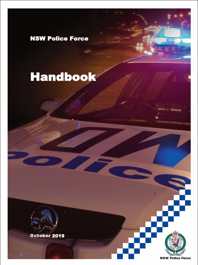 New South Wales Police Force Handbook | PDF | Bail | Arrest
