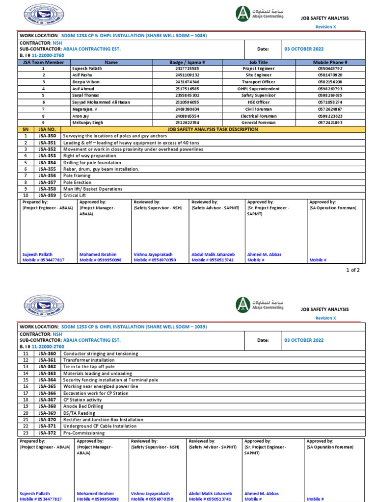 Jsa 1ST Page | PDF | Engineering | Physical Sciences