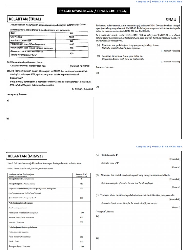 10. Pelan Kewangan (Financial Plan) 2022 | PDF