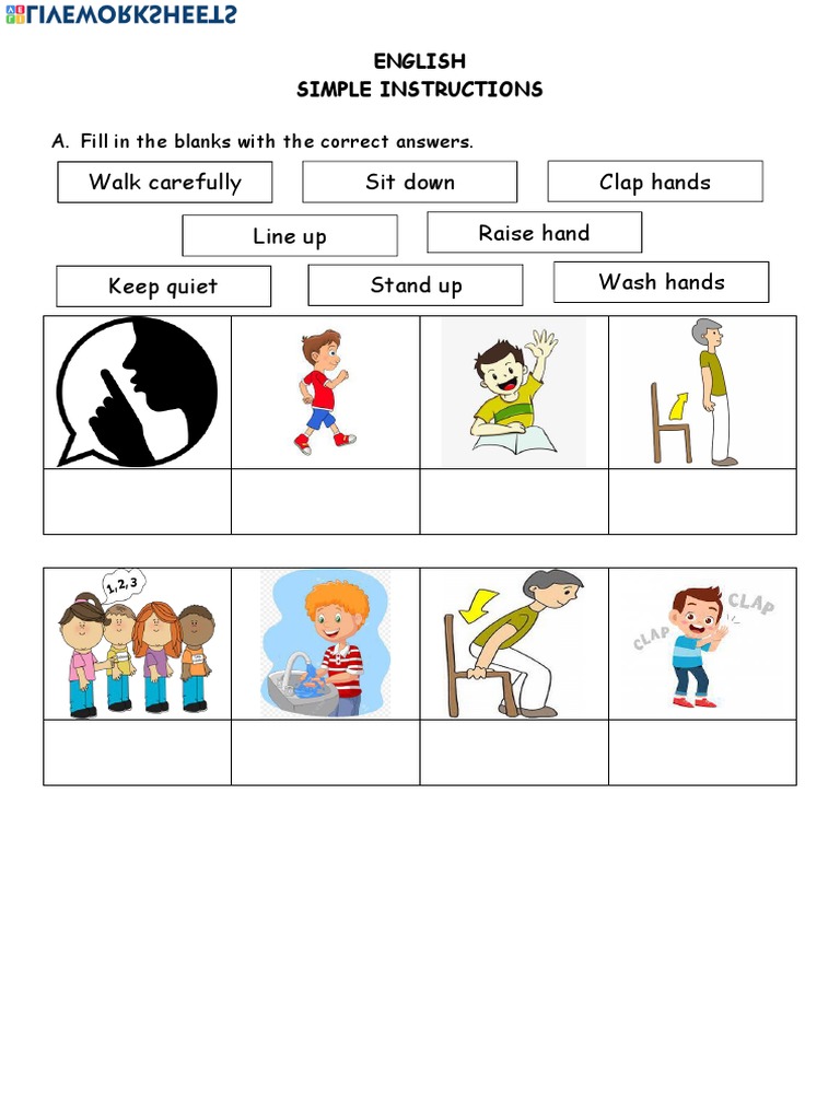 Simple Instructions | PDF