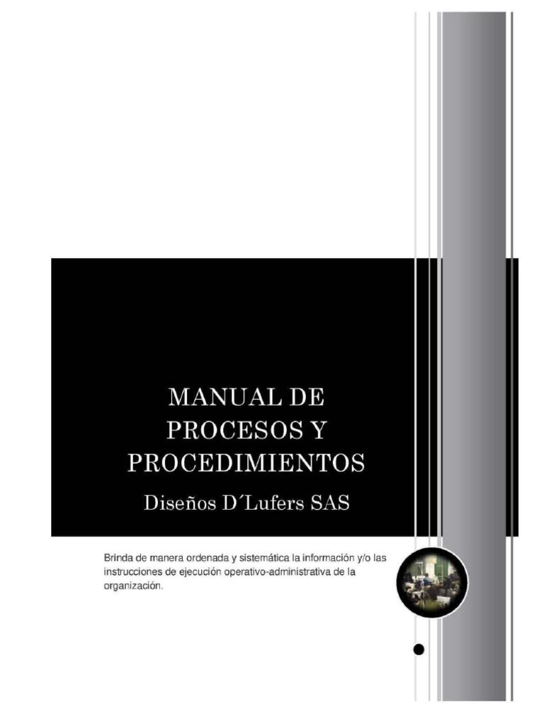 Manual de Procesos y Procedmientos | PDF