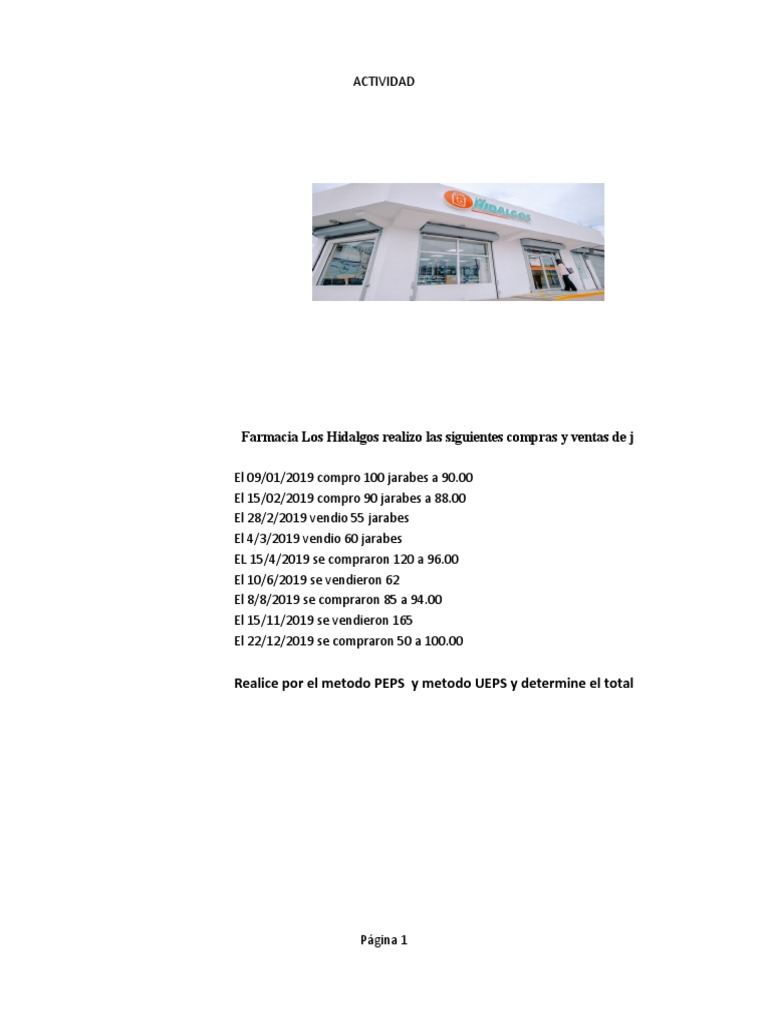 Tarea 2 Modulo 3 | PDF | Inventario | Contabilidad financiera