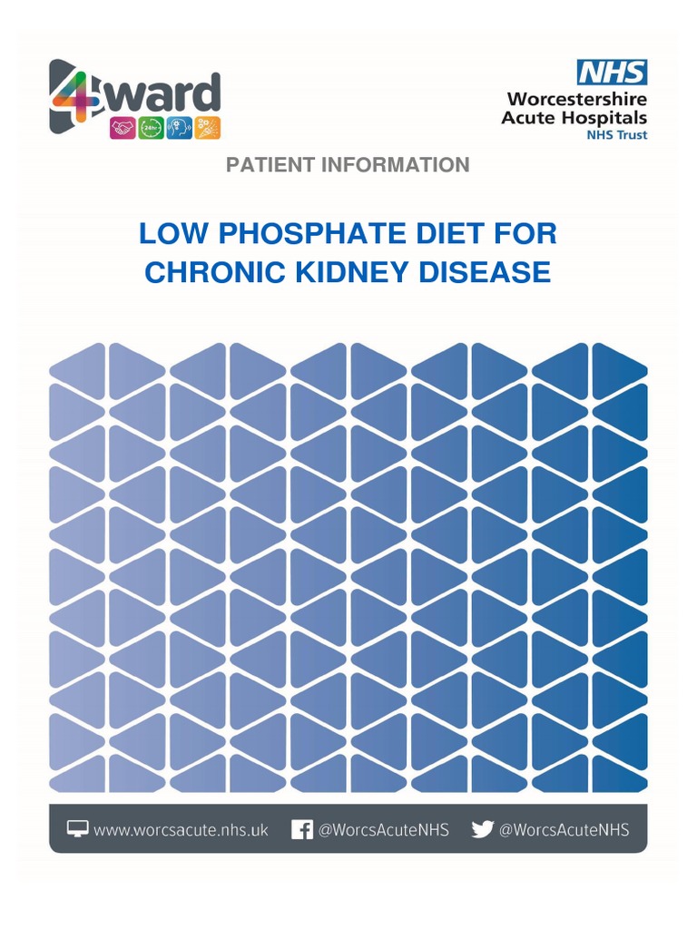 WAHT-PI-0891 Low Phosphate Diet V2 | PDF | Drink | Cooking Oil