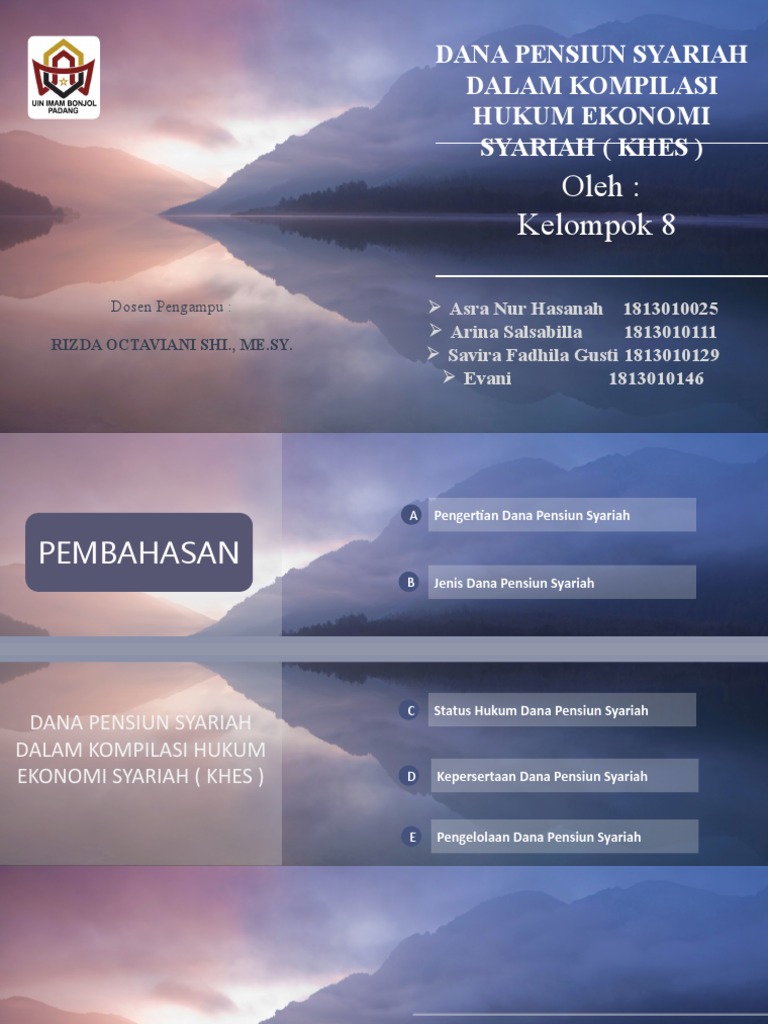 Kelompok 8 Hes. HK-C | PDF