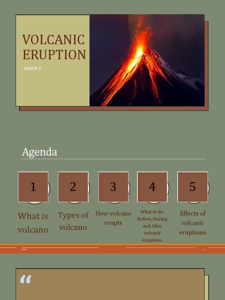 Understanding Volcanic Eruptions | PDF | Volcano | Types Of Volcanic ...