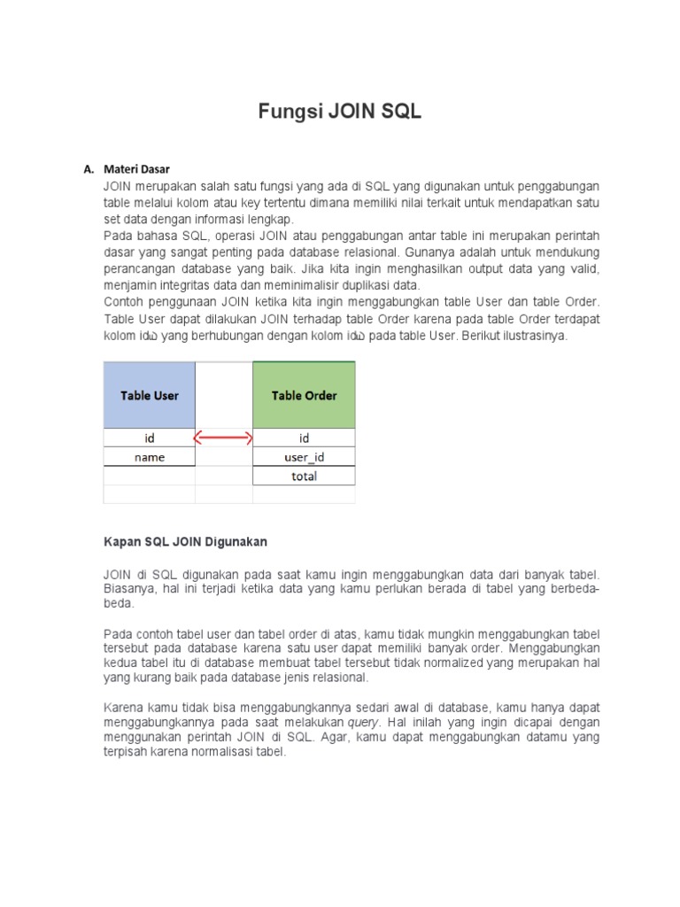 Join Tabel (3) | PDF