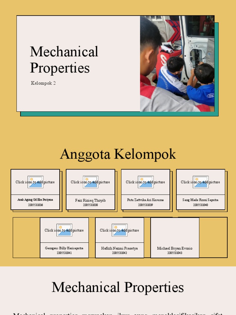 Kelompok 2 - Mechanical Properties | PDF