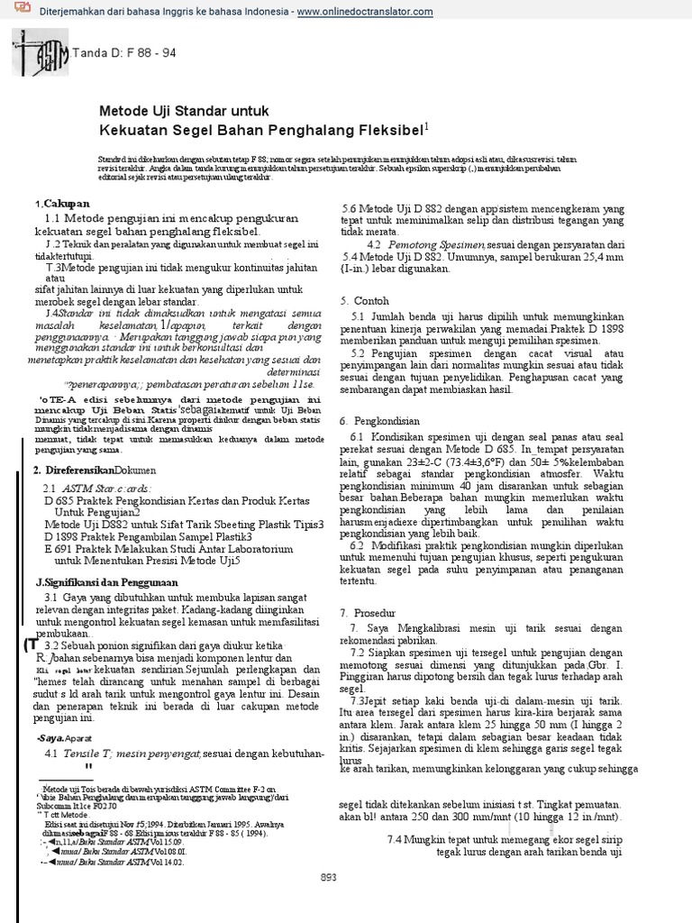 KELOMPOK-4-ASTM F-88-94-STANDARD TEST METHOD FOR SEAL STRENGTH - En.id ...
