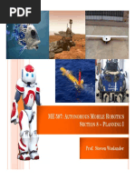 The Bug2 Algorithm | PDF | Infrared | Sonar