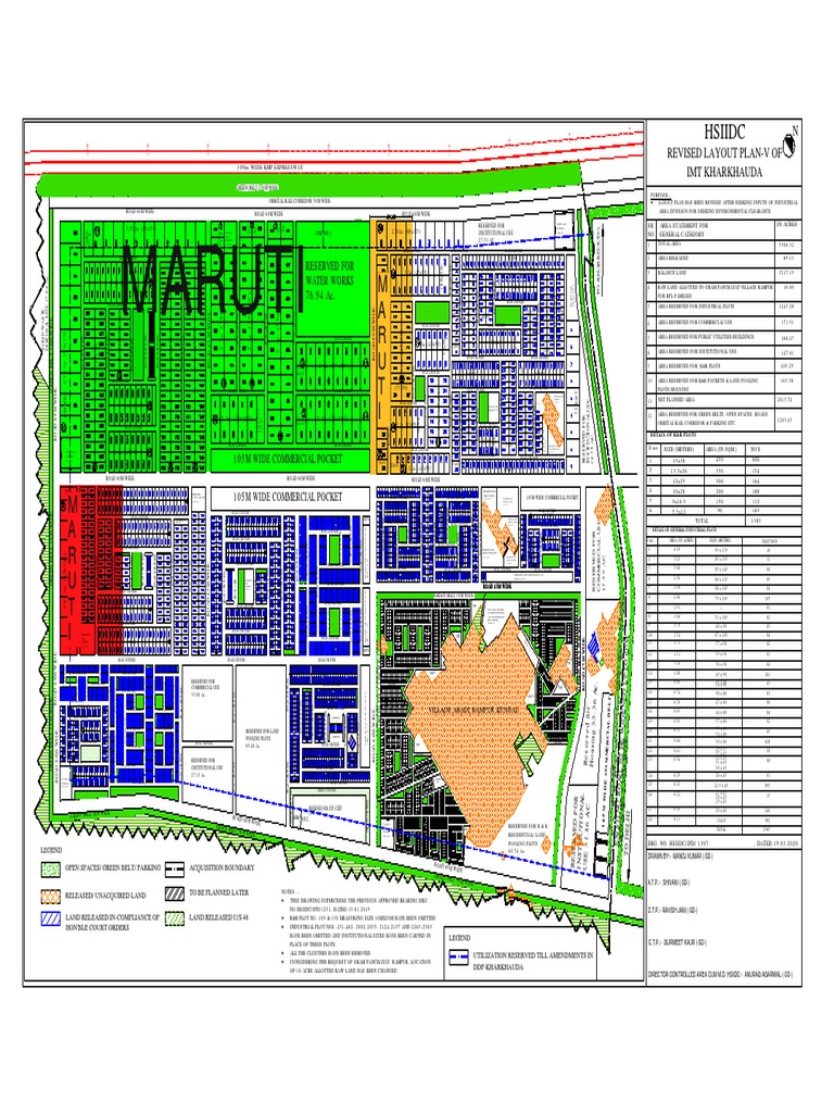 Imt Kharkhauda New Map | PDF
