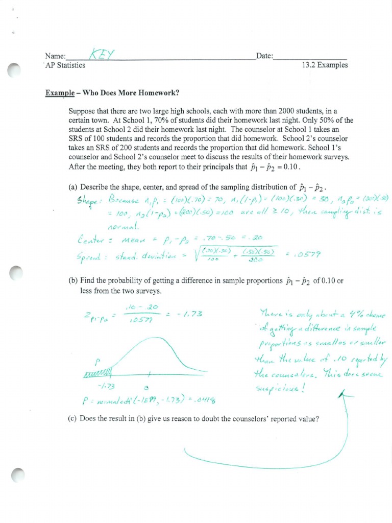13.2 Examples KEY | PDF