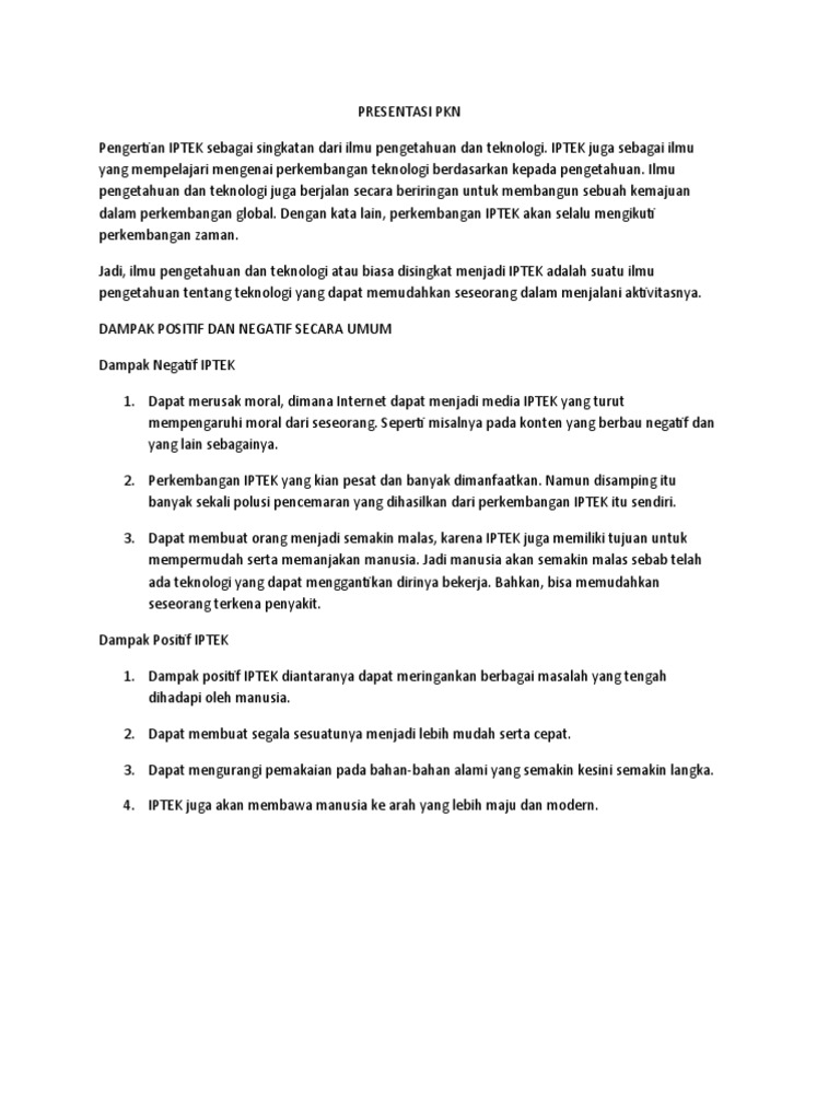 Presentasi PKN | PDF