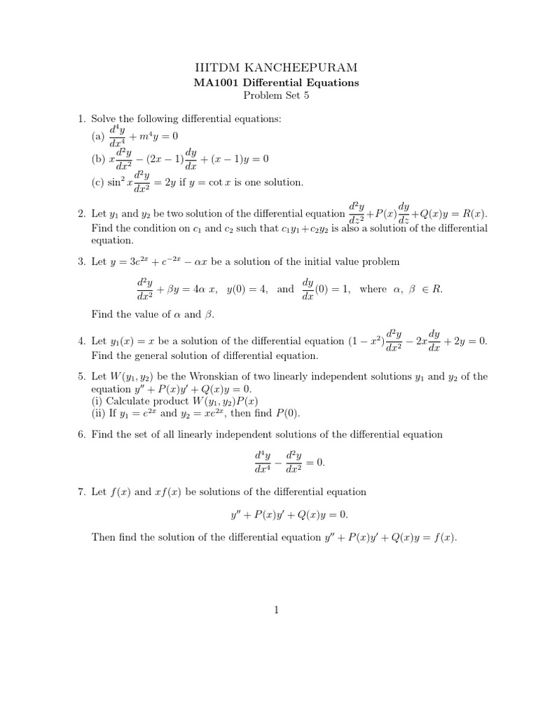 problem set 5 | PDF