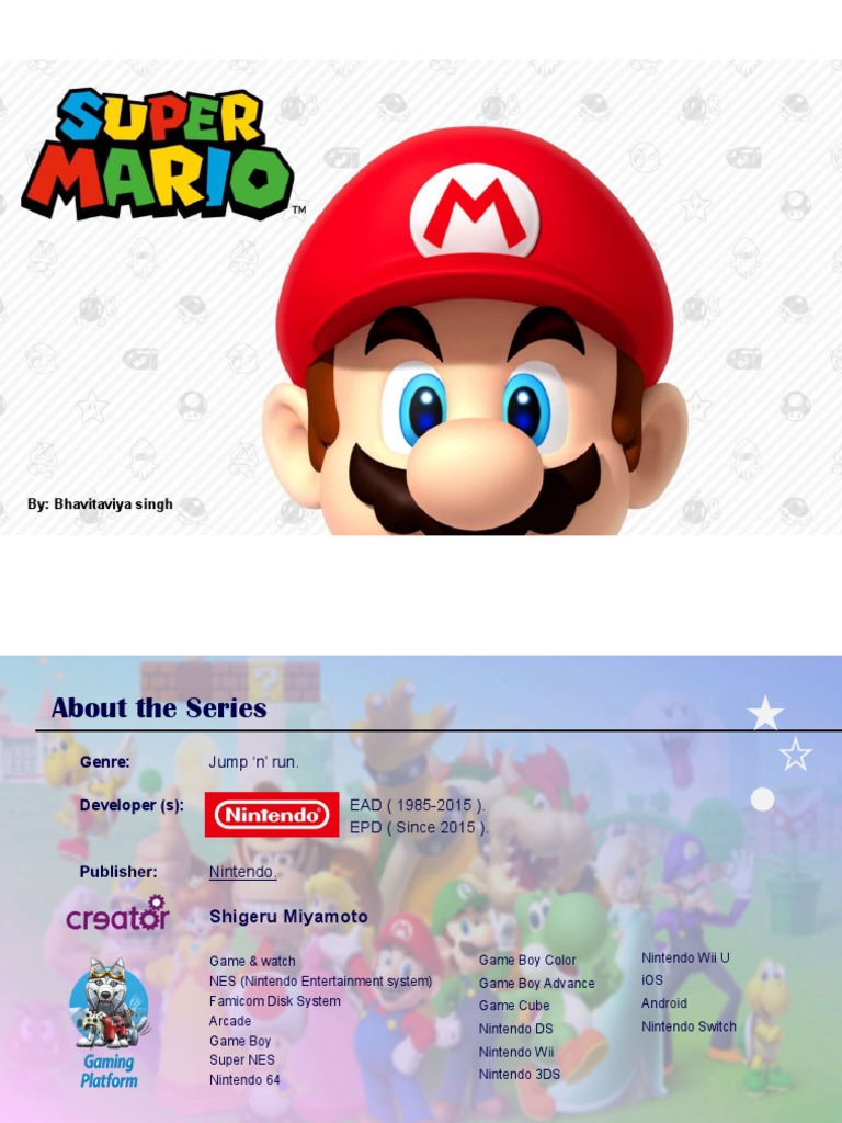 Mario | PDF | Mario | Nintendo