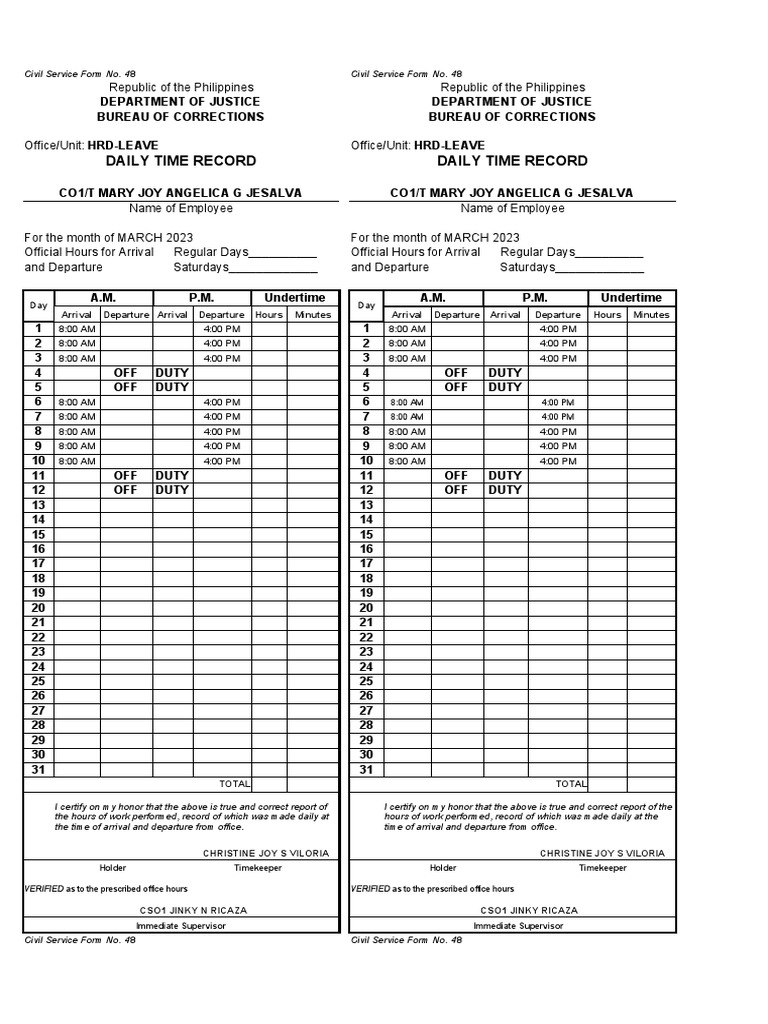 DTR Trainee March2023 | PDF | Governance | Public Administration