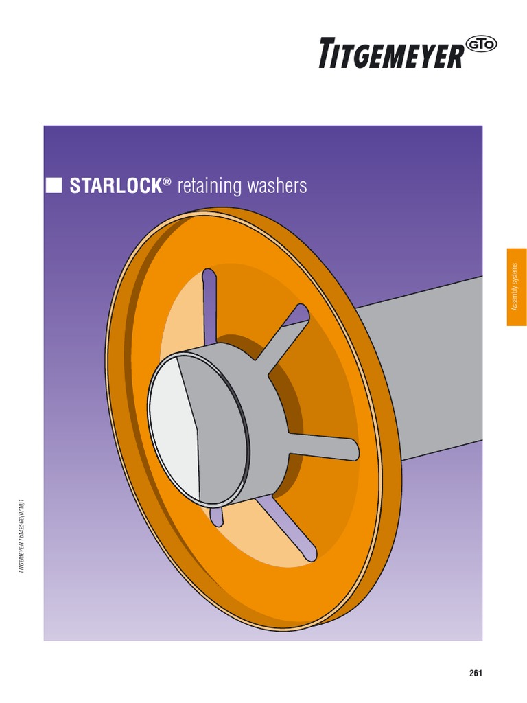 Starlock Washer | PDF | Axle | Steel