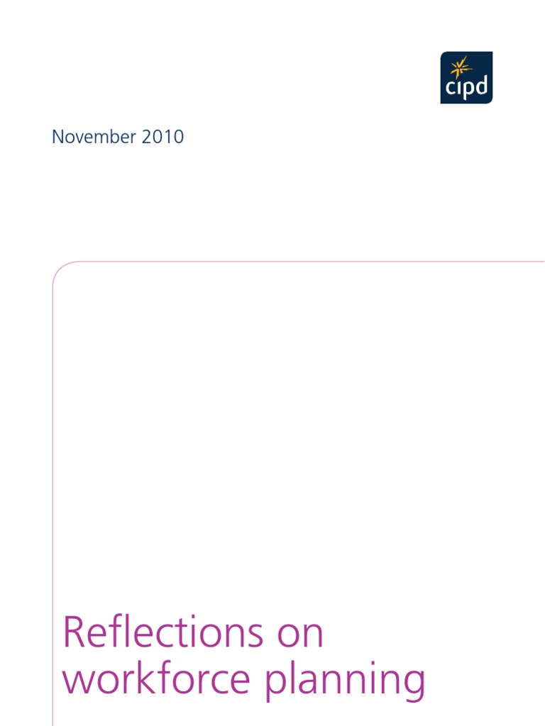 Reflections On Workforce Planning | PDF | Strategic Leadership ...