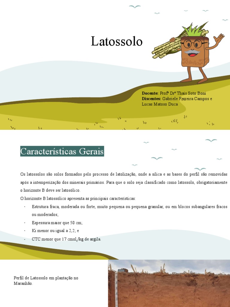 Latossolos | PDF | Solo | Geografia Física
