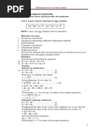 Quadratic Simultaneous Equations Worksheet | PDF | Quadratic Equation ...