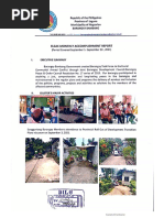 Barangay Full Disclosure Board Report 2022 | PDF