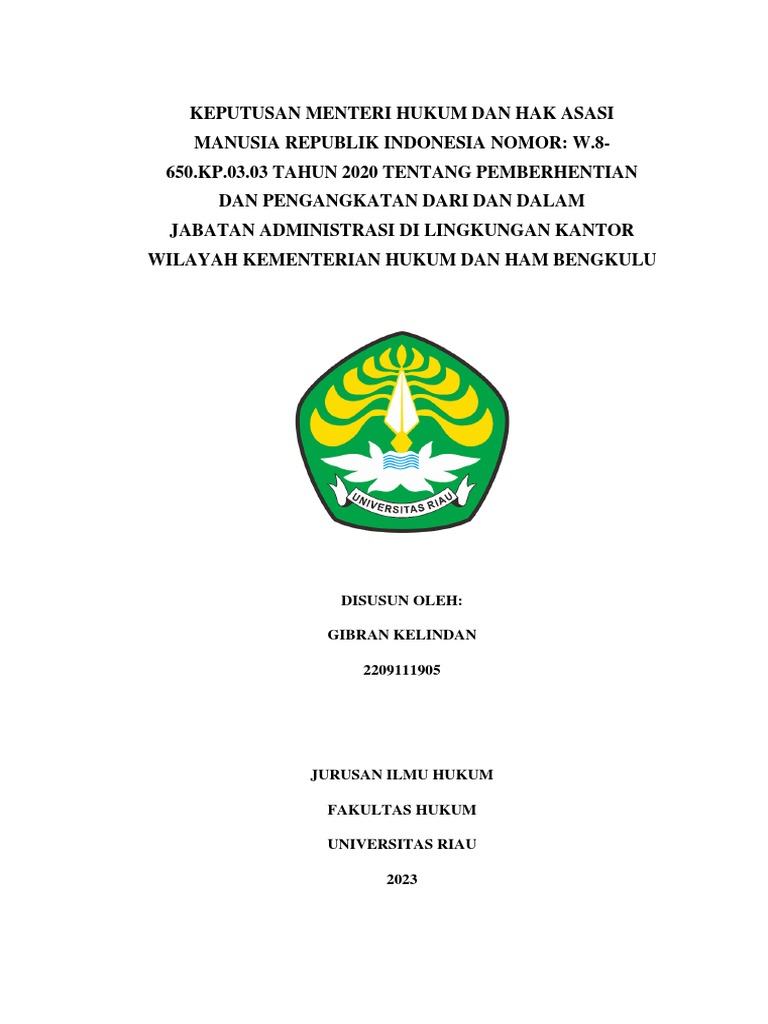 Han - Gibran Kelindan | PDF