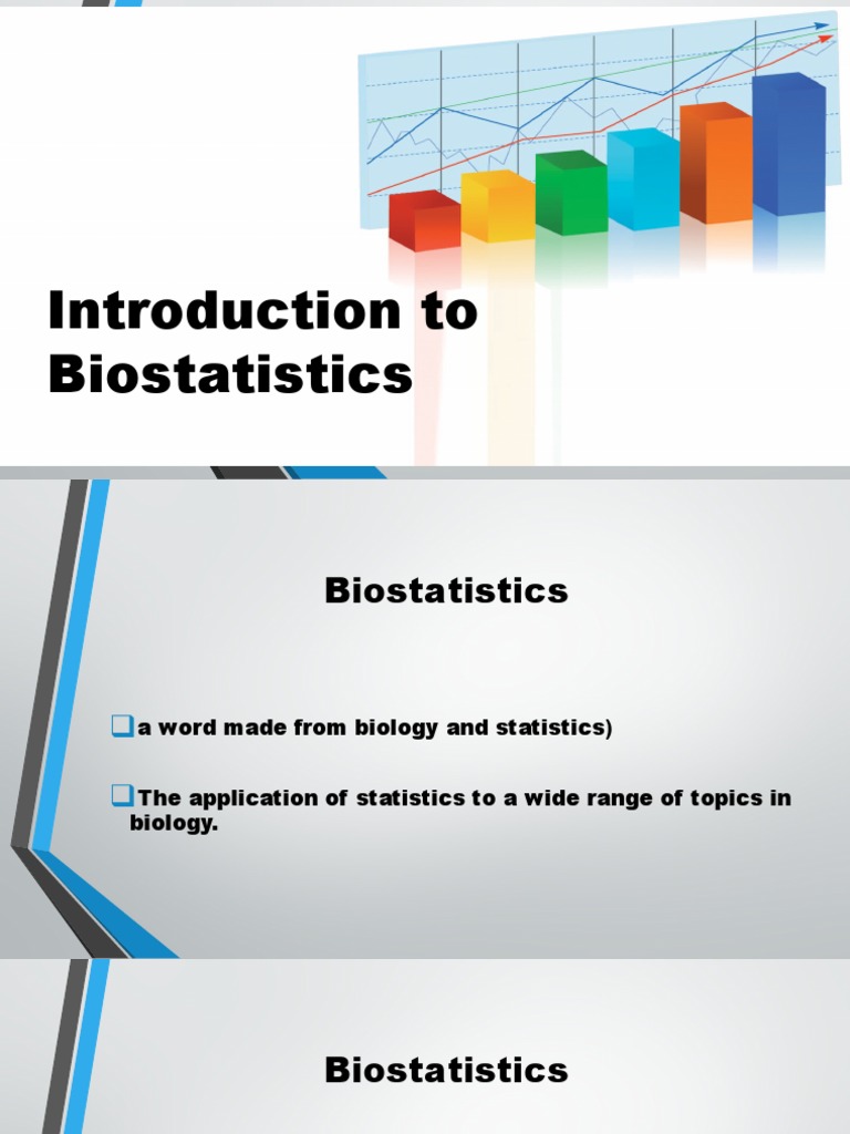 Introduction To Biostatistics Lecture 1 Pdf