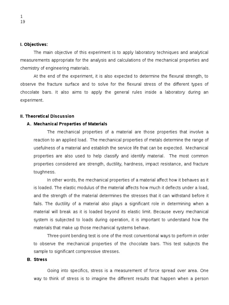 Lab Report 4 | PDF | Strength Of Materials | Stress (Mechanics)