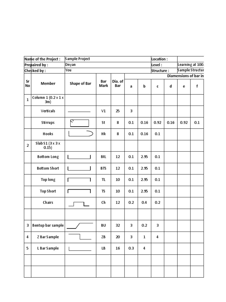 Slab Quantity Estimate | PDF