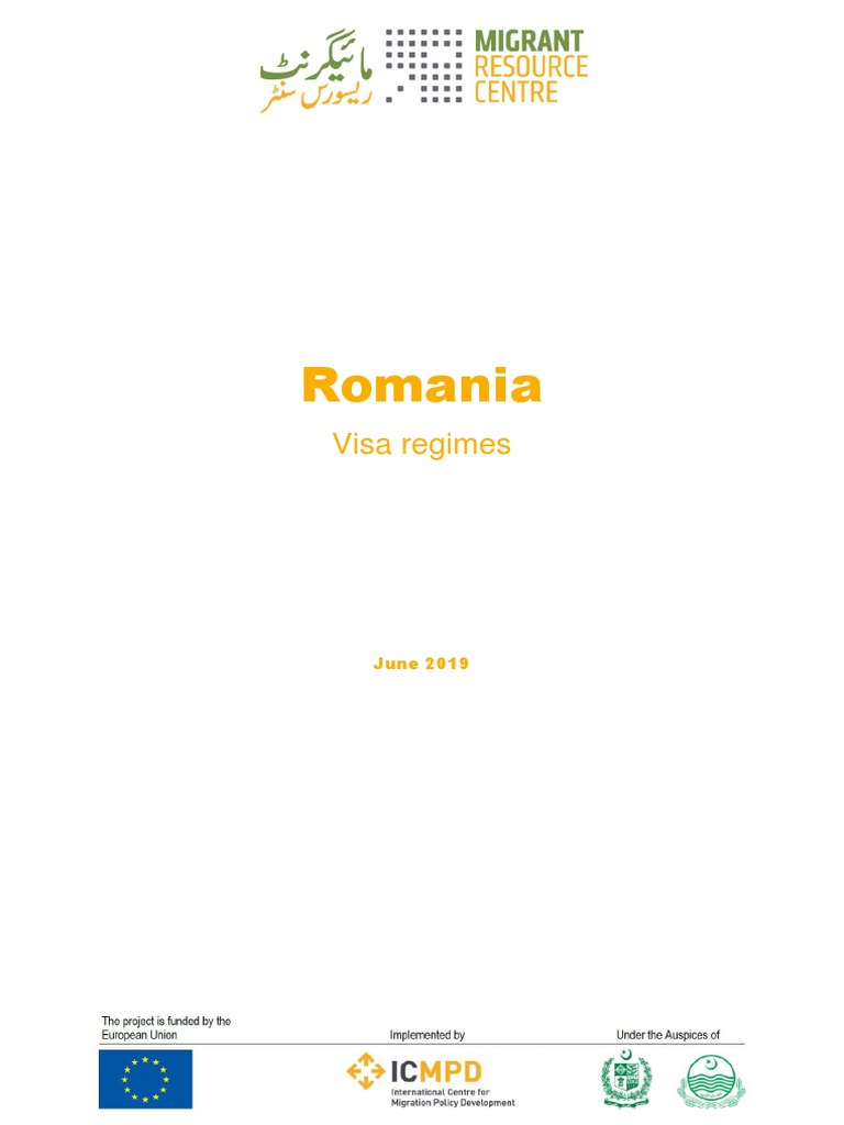 Romania Visa Regimes | PDF | Travel Visa | International Relations