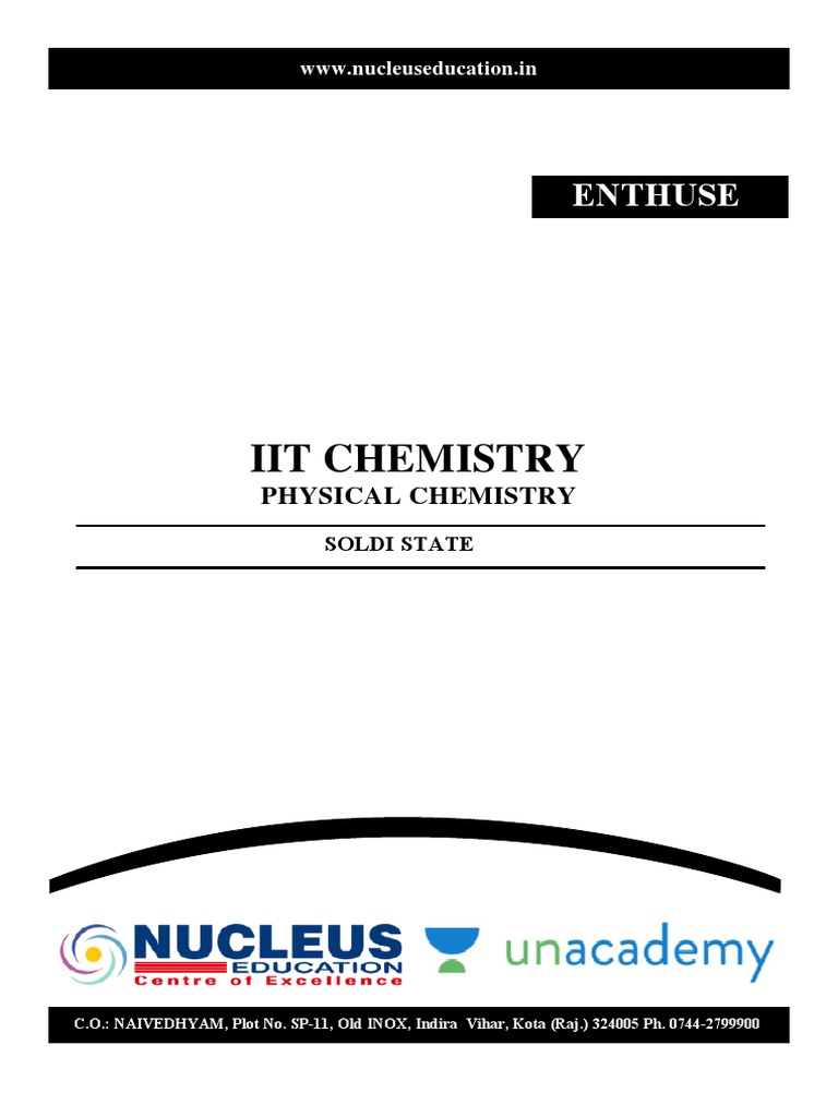 Solid State | PDF | Crystal Structure | Solid