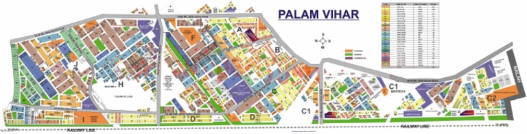 Palam Vihar Map | PDF