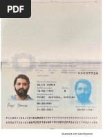 Passport Front Page | PDF