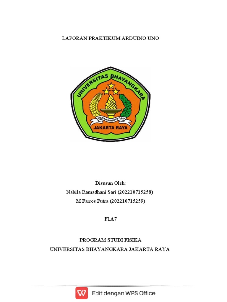 Makalah Arduino Fisika Nabila Dan Farros | PDF