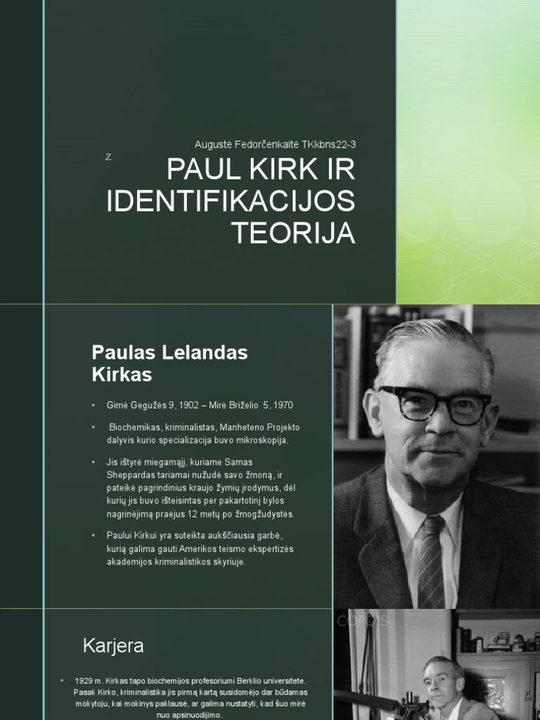Paul L. Kirk | PDF