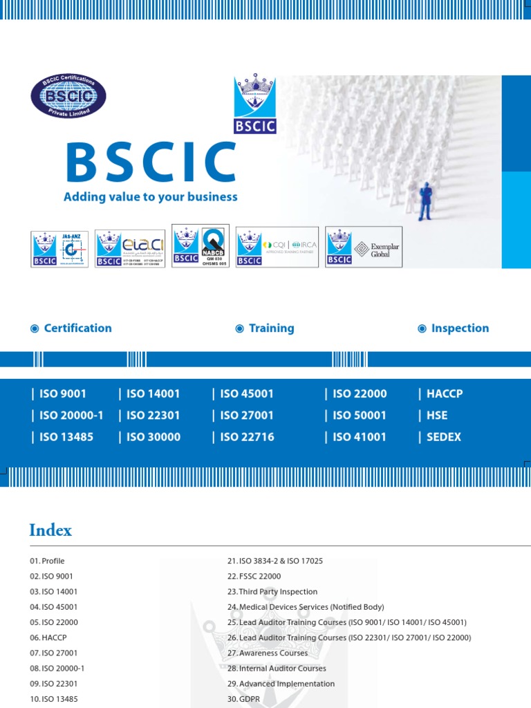 BSCIC Profile | PDF