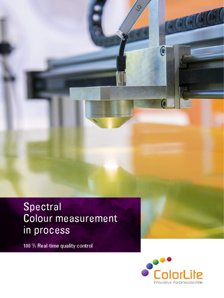 Real-Time Spectral Color Measurement | PDF | Spectrophotometry | Color