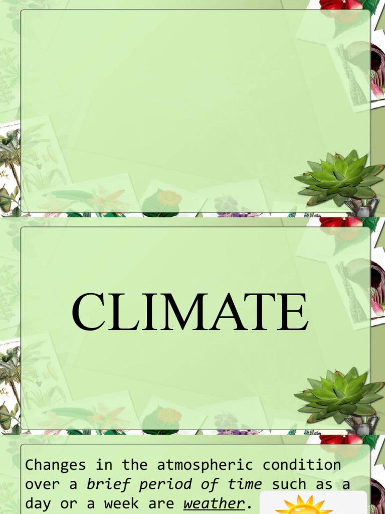 Understanding Climate Change for Grade 9 | PDF | Greenhouse Effect ...