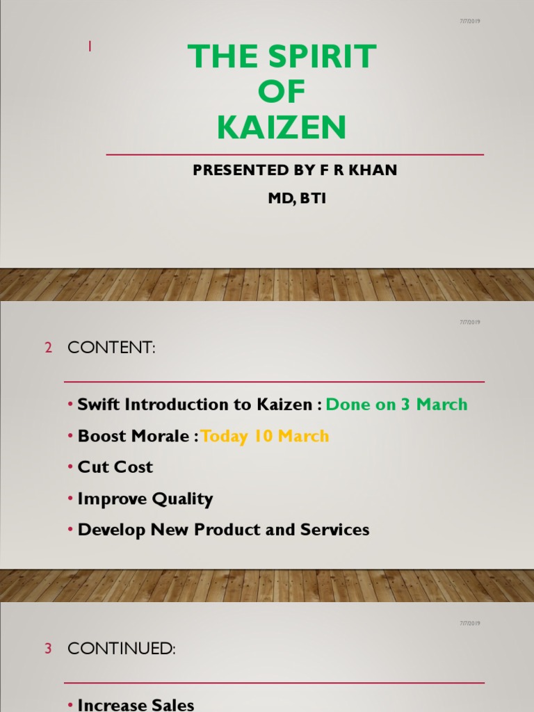 Kaizen CH 2 KC | PDF