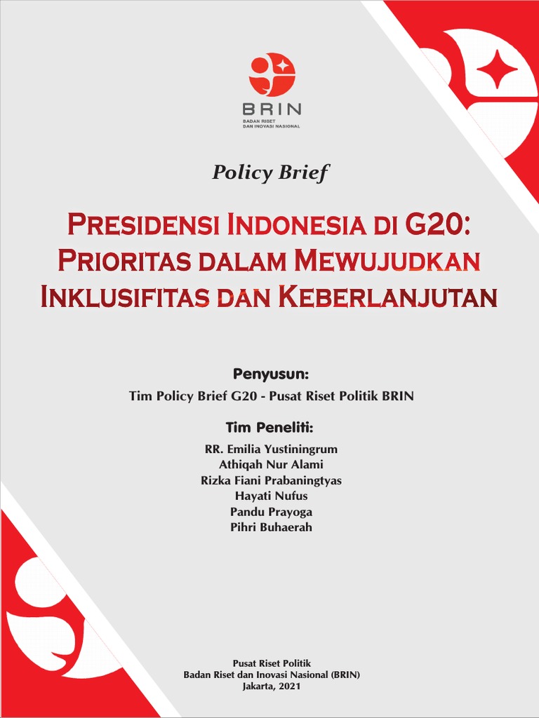 Policy Brief G20 | PDF