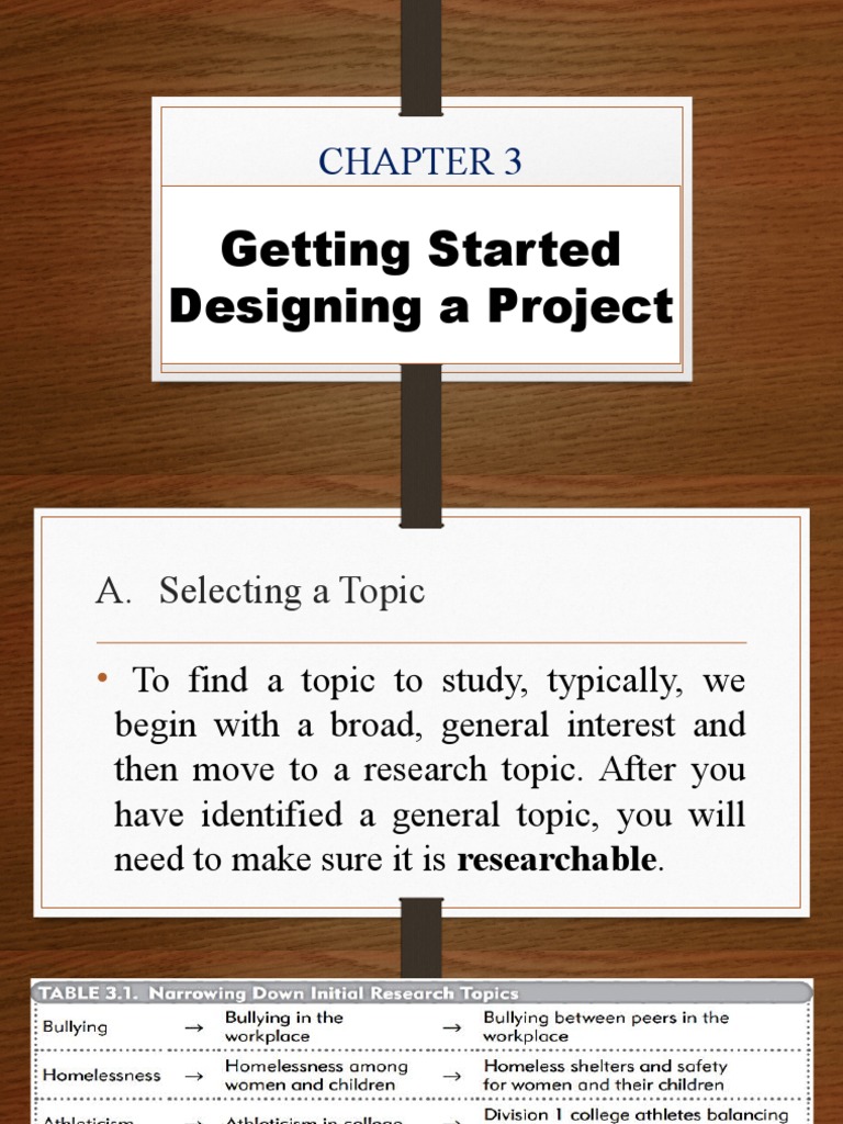 CHAPTER 3 (Research Design) | PDF