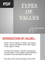 Values - Definition, Characteristics, Importance, Types of Values | PDF ...