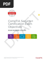 Comptia Security Sy0 701 Exam Objectives (5 0) | PDF | Security ...